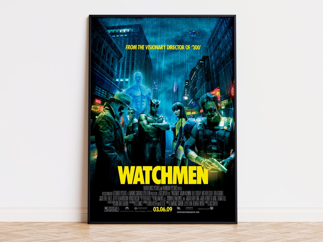Watchmen - Movie Poster | Digital Download | High Quality Ready to ...