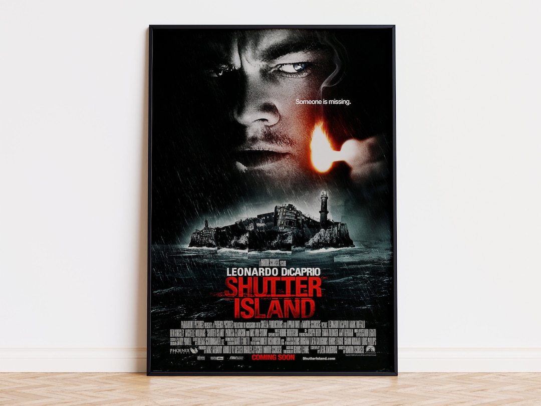 Shutter Island - Movie Poster | Digital Download | High Quality Ready to Print - Etsy
