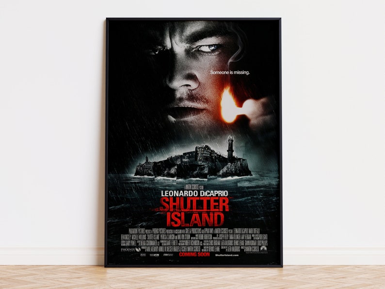 Shutter Island Movie Poster Digital Download High Quality Ready to ...