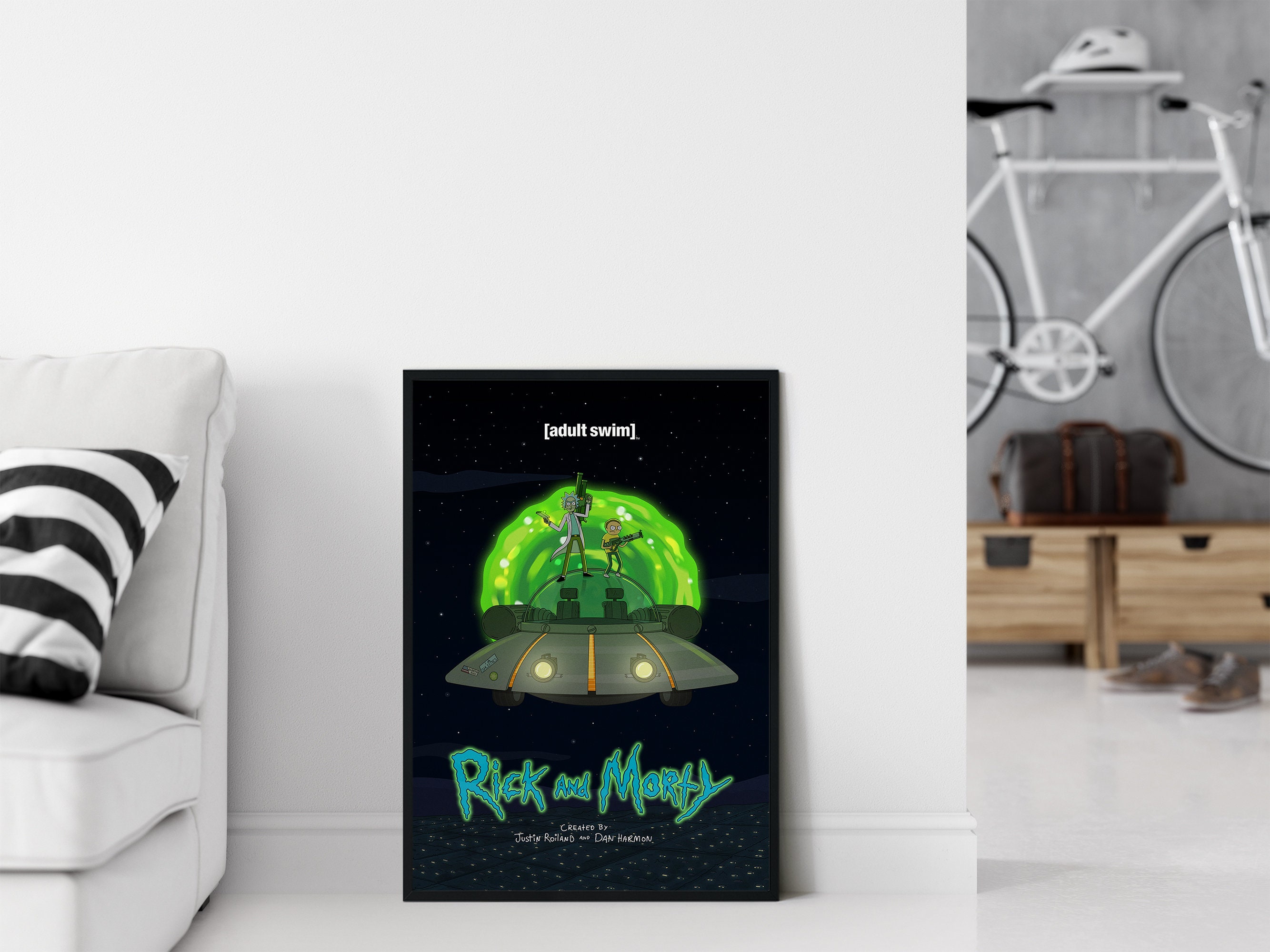 Rick and Morty TV Show Poster Digital Download High Quality Ready to ...