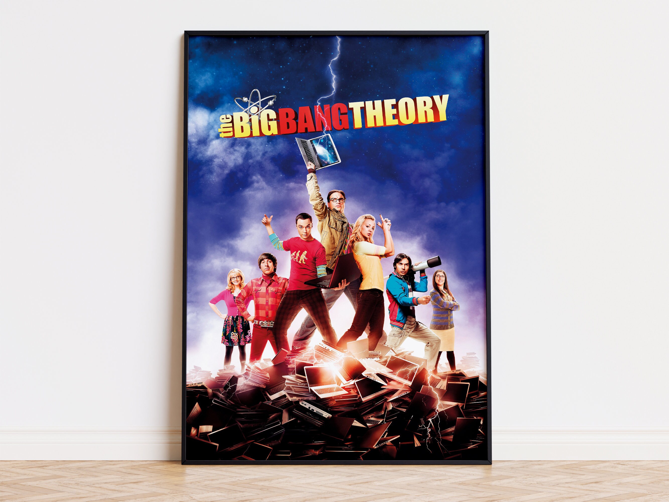The Big Bang Theory TV Show Poster Digital Download High Quality Ready ...