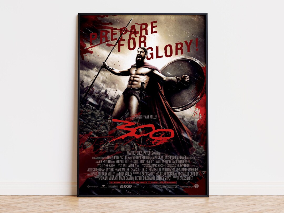 300 - Movie Poster | Digital Download | High Quality Ready to Print - Etsy