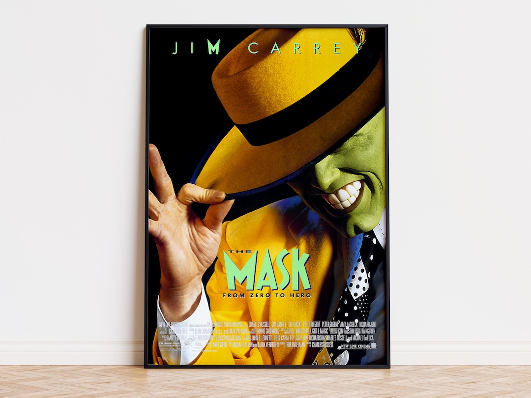 The Mask - Movie Poster | Digital Download | High Quality Ready to ...