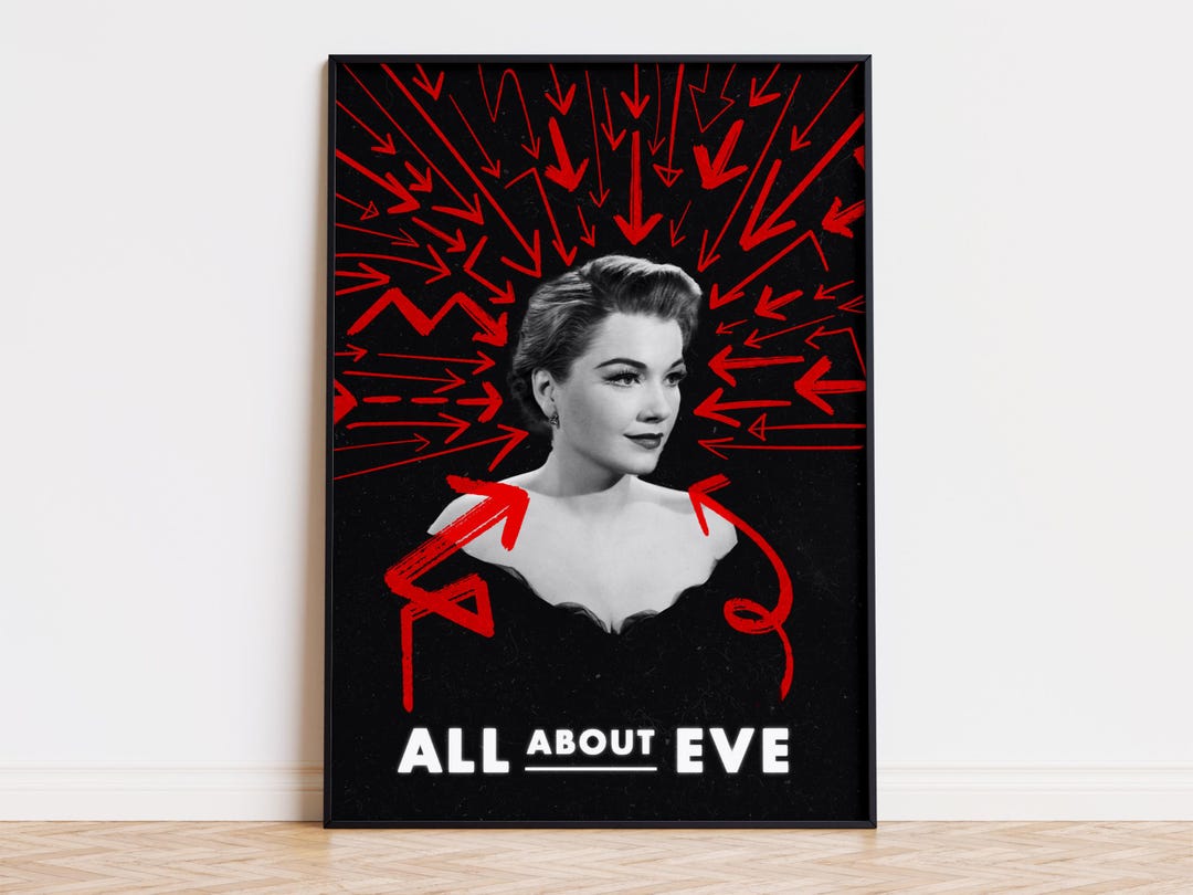 All About Eve - Movie Poster | Digital Download | High Quality Ready to ...
