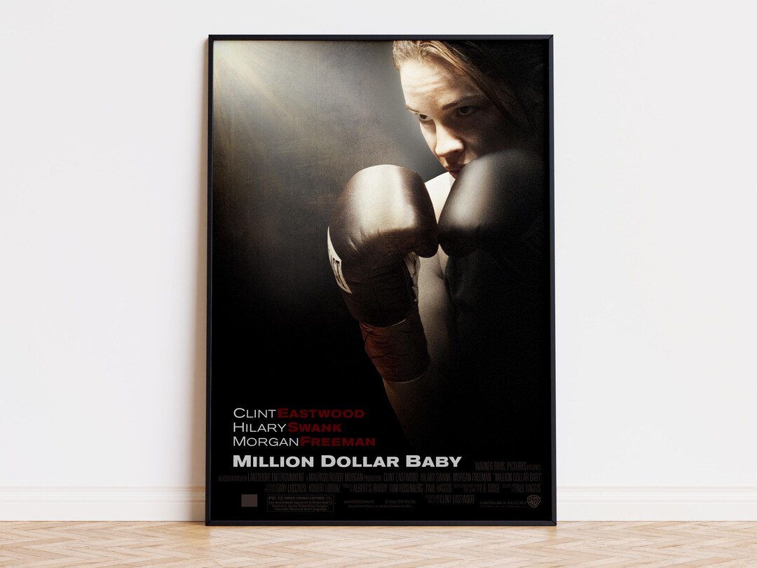 Million Dollar Baby - Movie Poster | Digital Download | High Quality ...