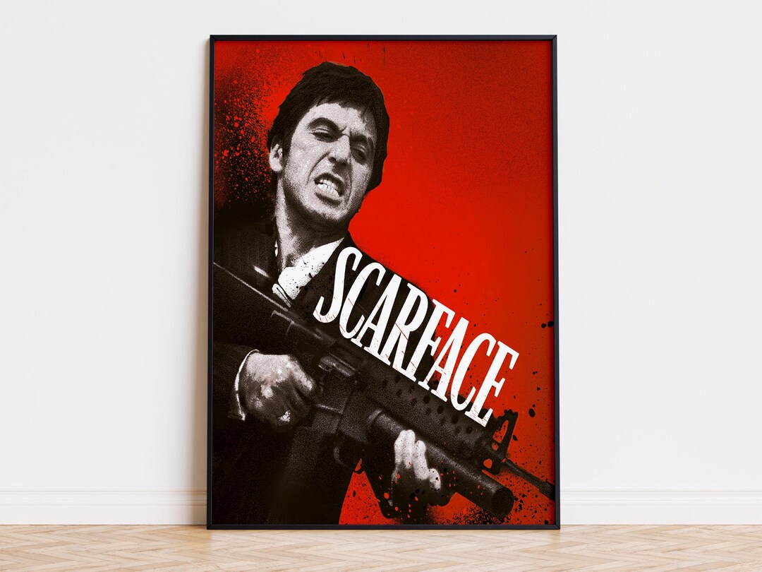Scarface - Movie Poster | Digital Download | High Quality Ready to ...