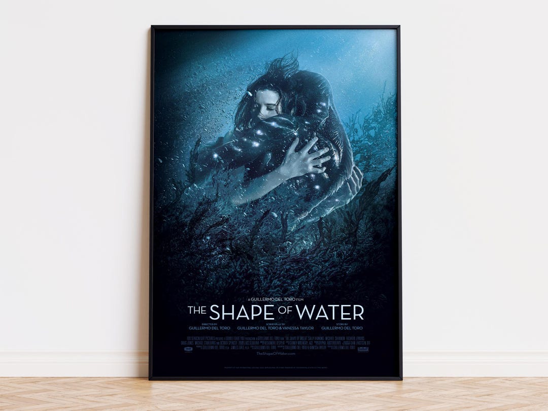 The Shape of Water - Movie Poster | Digital Download | High Quality ...
