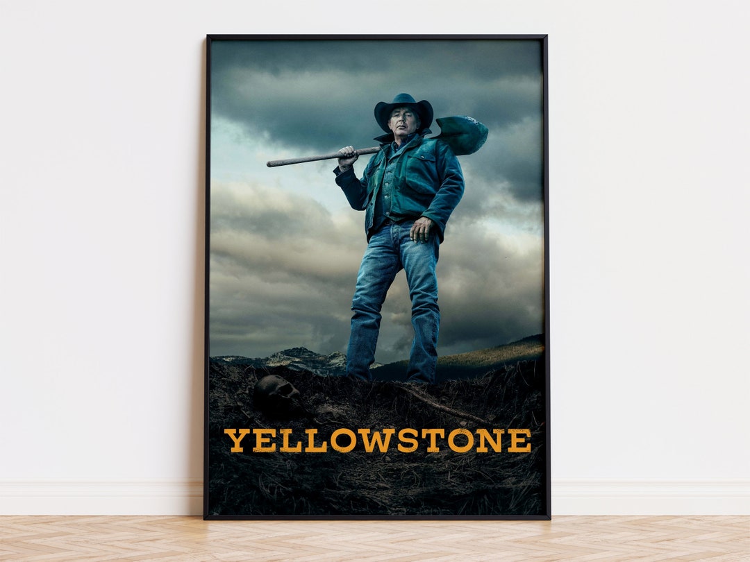Yellowstone TV Show Poster Digital Download High Quality Ready to Print ...