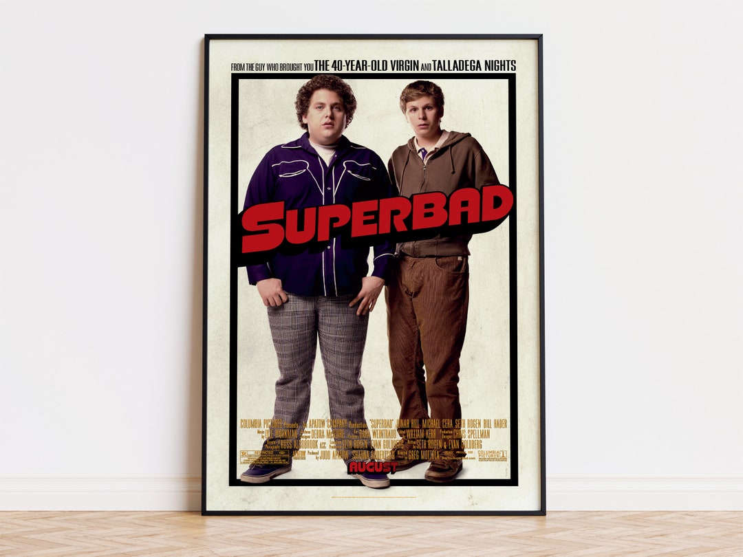 Superbad - Movie Poster | Digital Download | High Quality Ready to ...