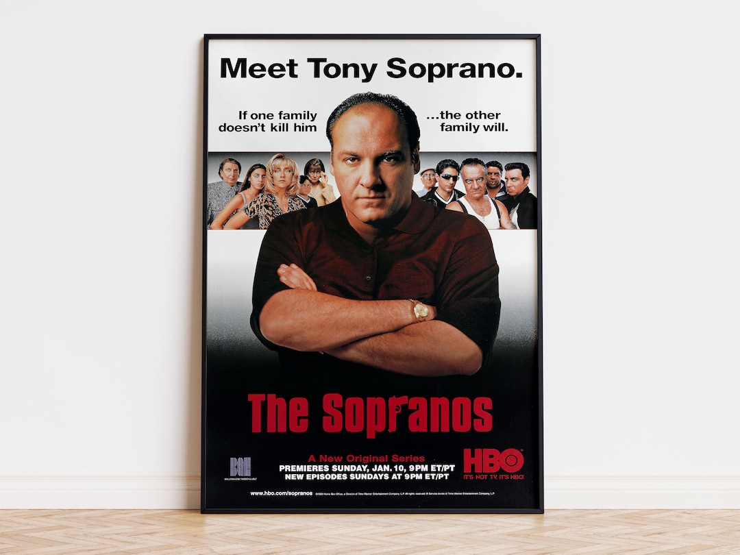 The Sopranos TV Show Poster Digital Download High Quality Ready to ...