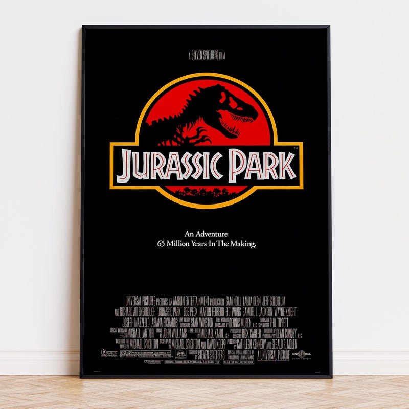 Jurassic Park Sam - Etsy UK