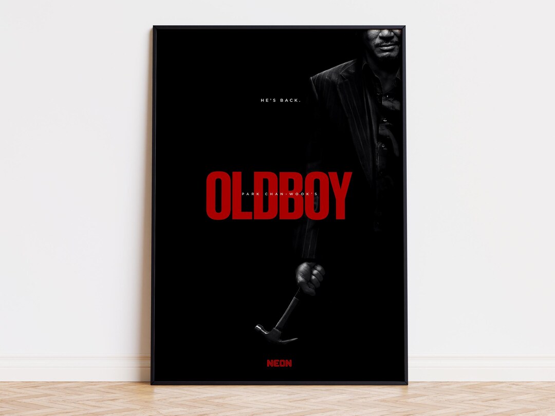 Oldboy - Movie Poster | Digital Download | High Quality Ready to Print ...