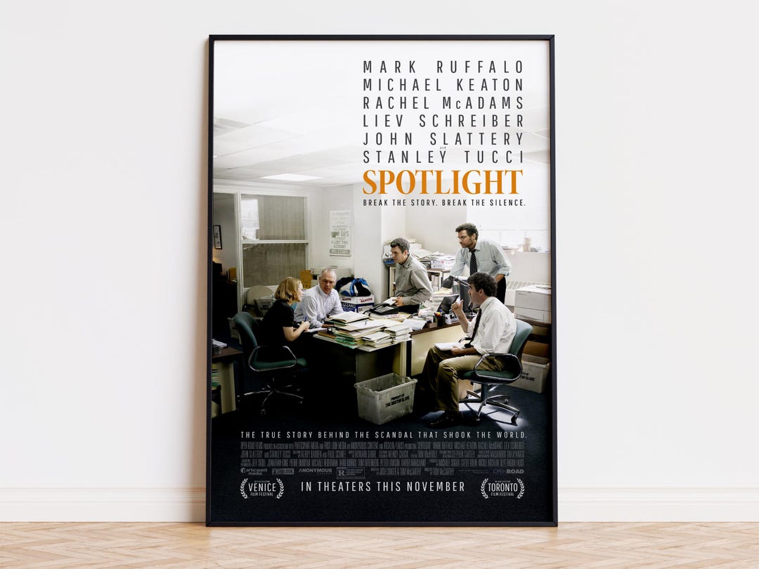 Spotlight - Movie Poster | Digital Download | High Quality Ready to ...