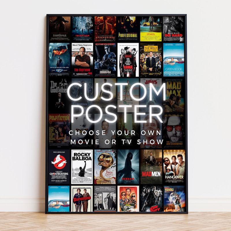 Movie Poster Print - Etsy