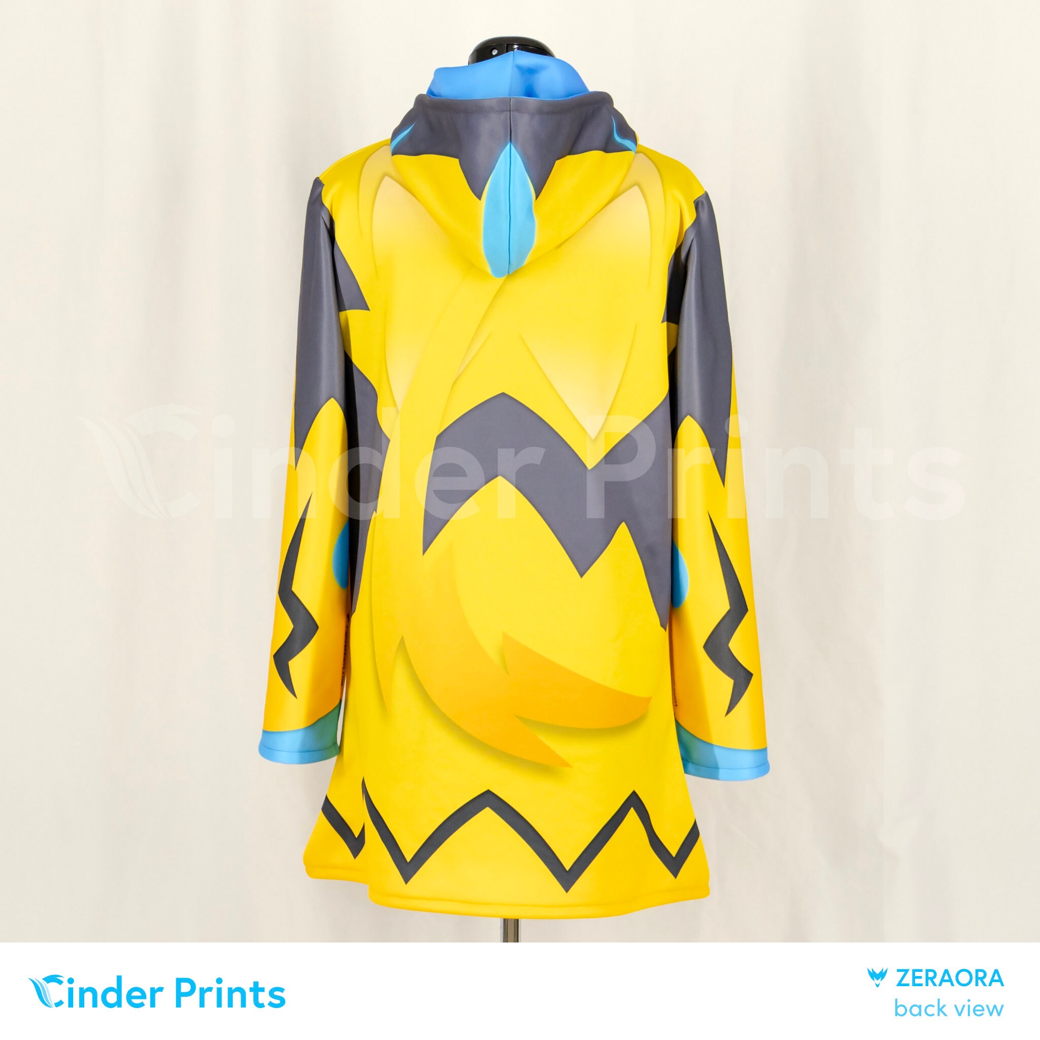 Zeraora Inspired Printed Hoodie - Etsy