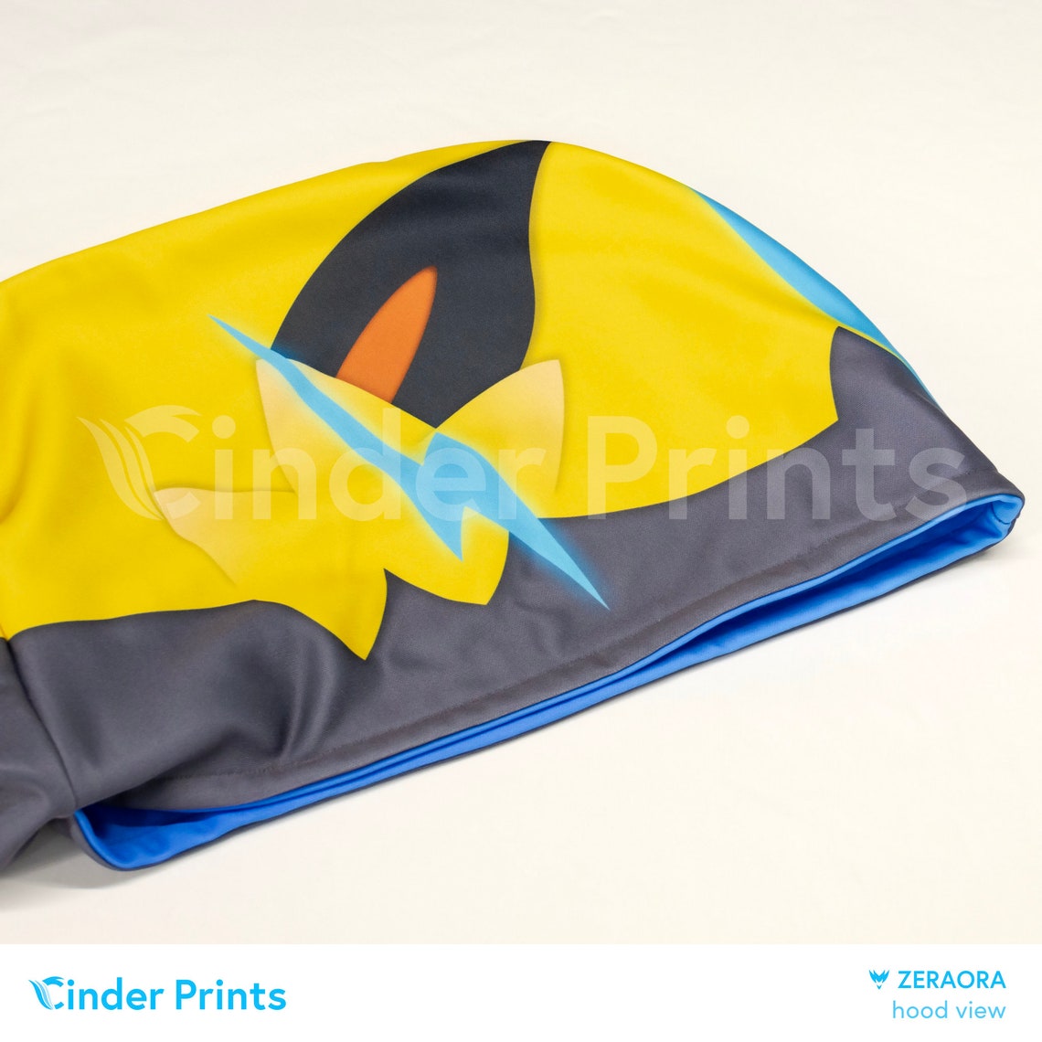 Zeraora Inspired Printed Hoodie - Etsy