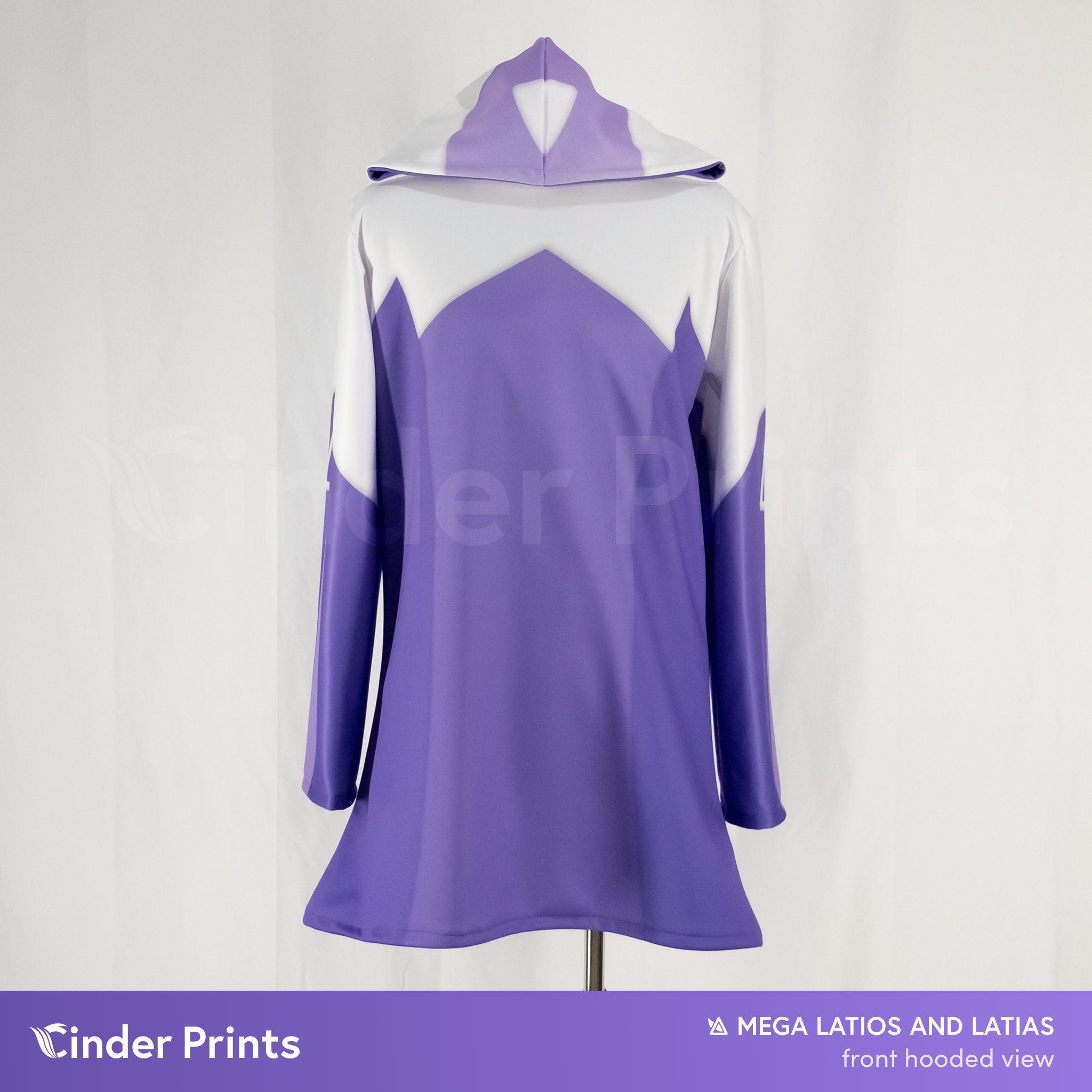 Mega Latios and Latias Inspired Printed Hoodie redesigned - Etsy