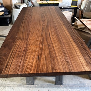 Faux Live Edge Walnut Table Top - Etsy