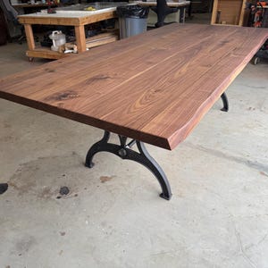 Faux Live Edge Walnut Table Top - Etsy