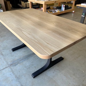 Custom White Oak Dining Table - Etsy
