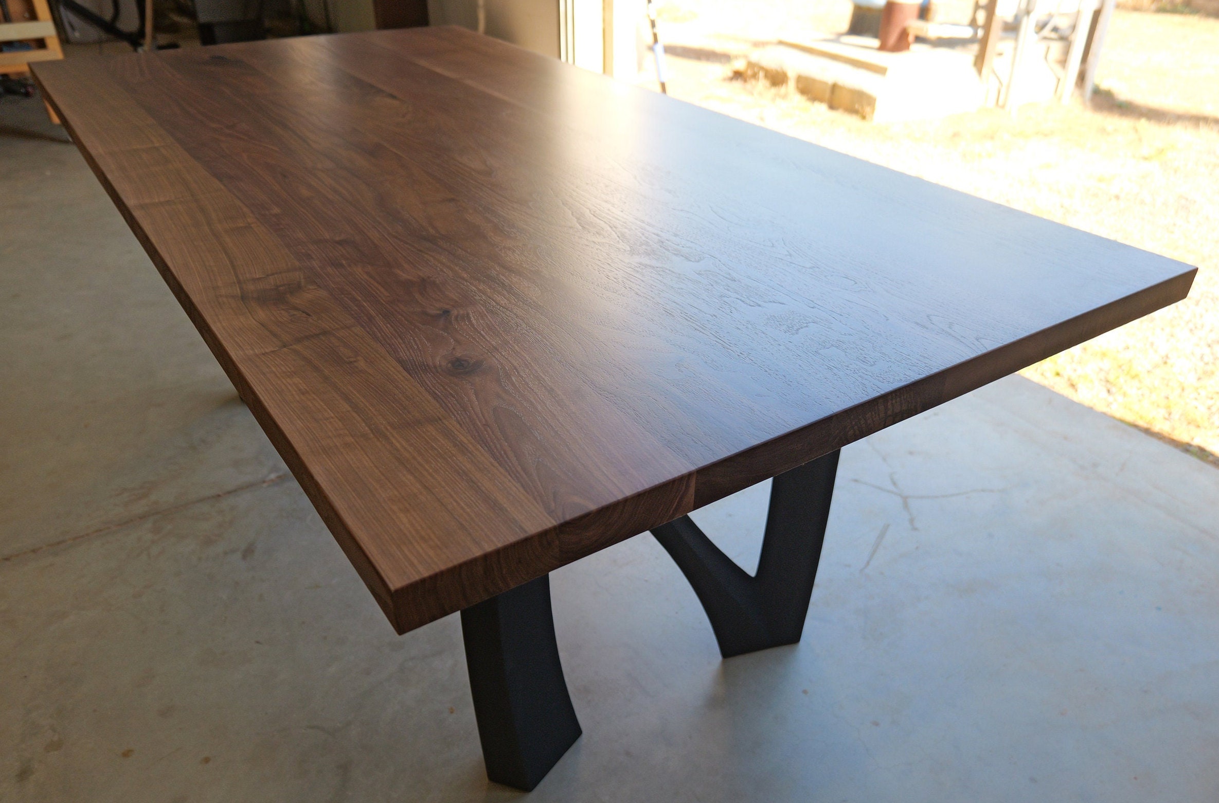 Walnut Dining Table - Made to Order - Etsy