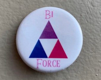 Bi Pride Flag 1.5 Button Set LGBTQ Pinback Button - Etsy