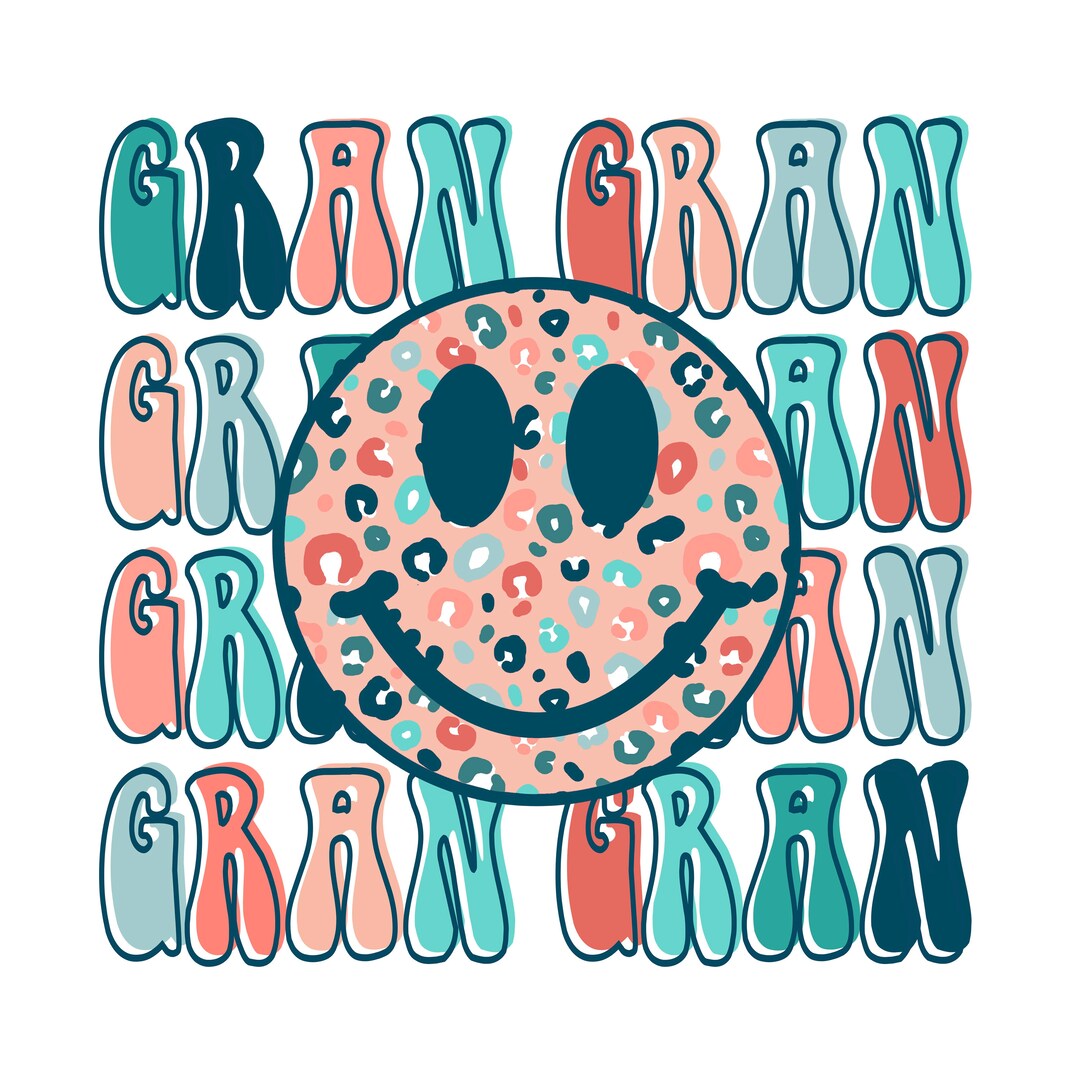 Retro Gran Design, Sublimation Design, Graphic Design, Digital Download ...