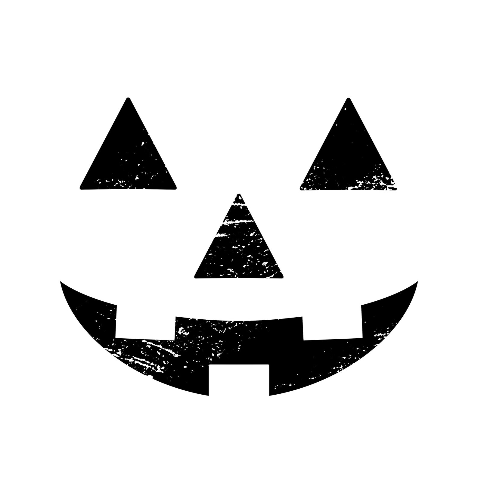 Jack-o-lantern Face Design, Fall Pumpkin Face Design, Sublimation ...