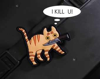 Tactical Cat Patches - Etsy