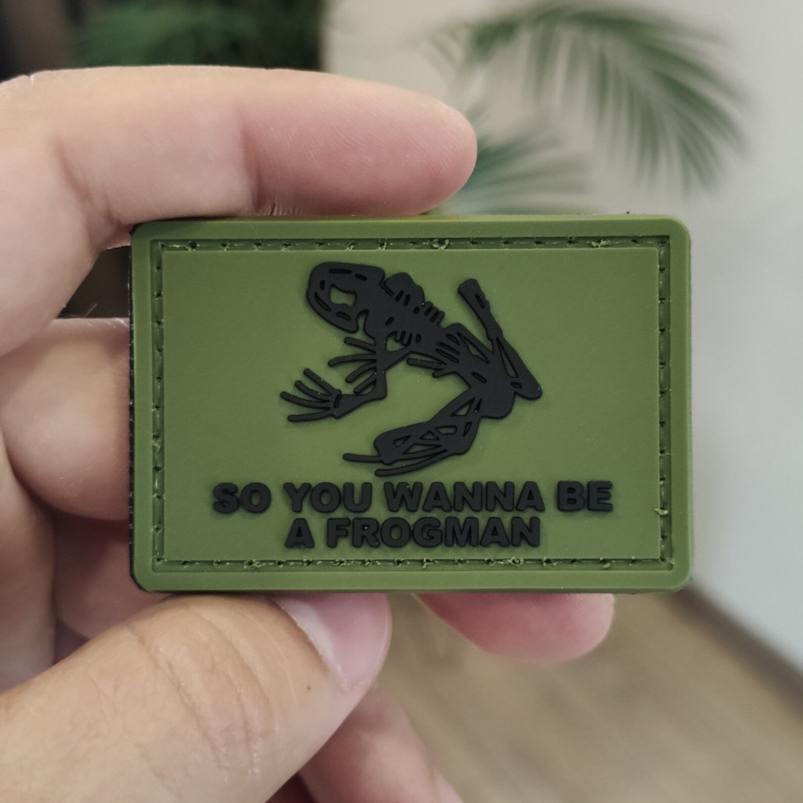 PVC Tactical Morale Patch Frog - Etsy