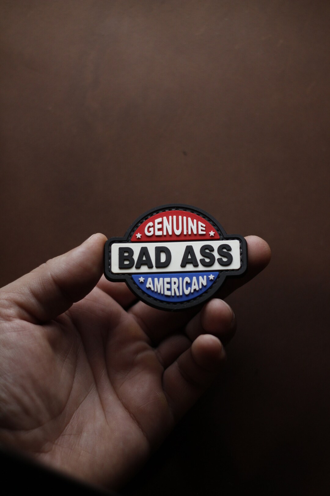 PVC Patch Tactical Morale Patch Bad Ass American, Meme Patch. - Etsy