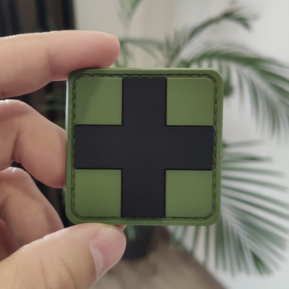 PVC Tactical Morale Patch MED Cross | Etsy UK