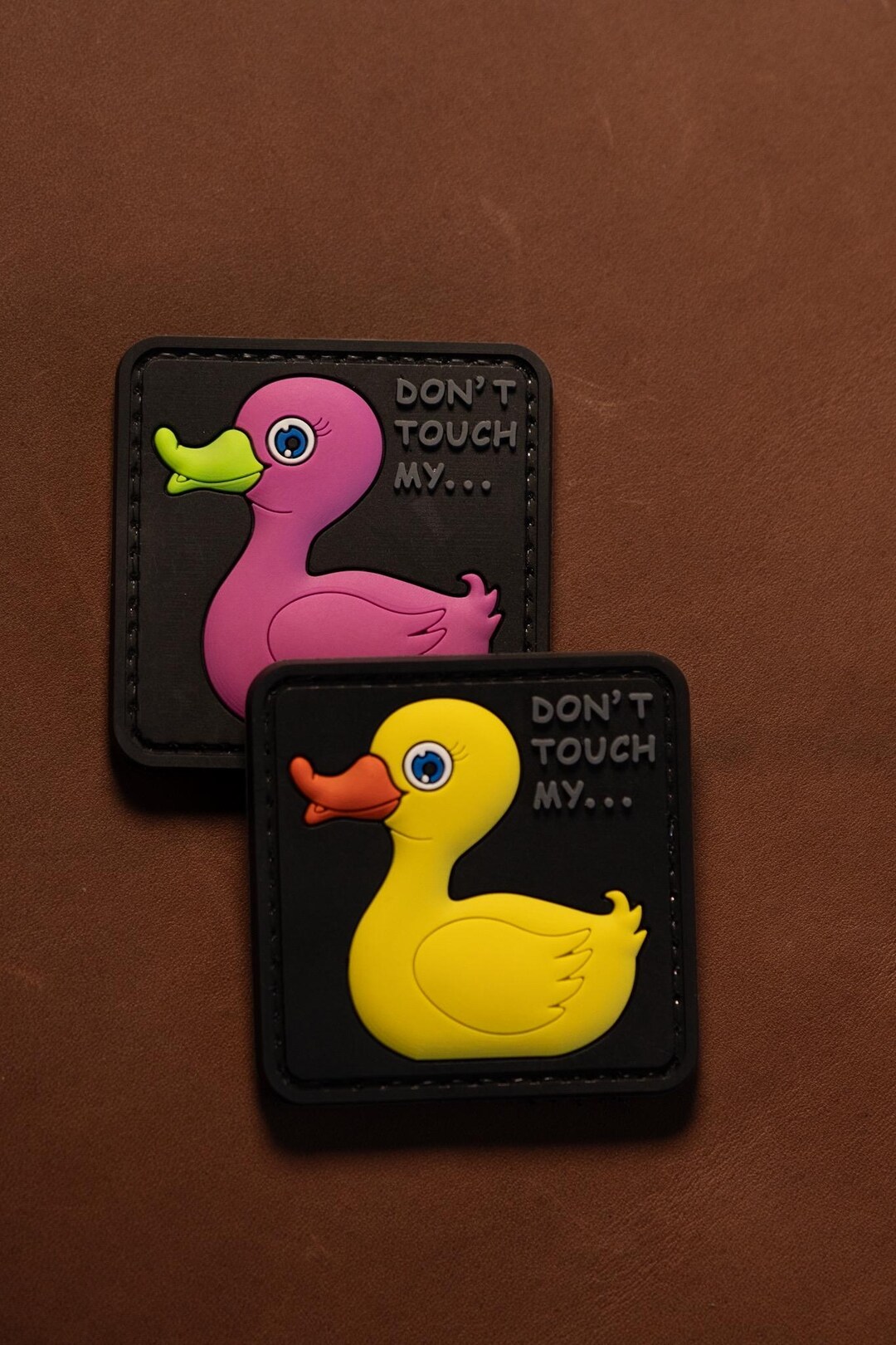 PVC Patch Don't Touch My Duck, Morale Patch - Etsy