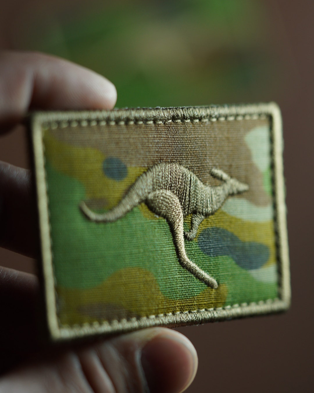 Woven Tactical Morale Patch Kangaroo, Australia - Etsy