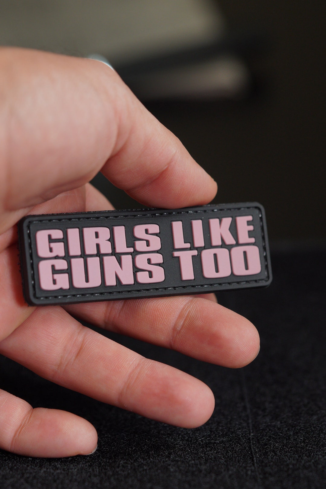 Girls Like Guns Too PVC Tactical Morale Patch – Hook Backing - Etsy