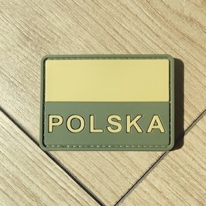 PVC Patch Tactical Morale Patch Poland Flag, Polska - Etsy