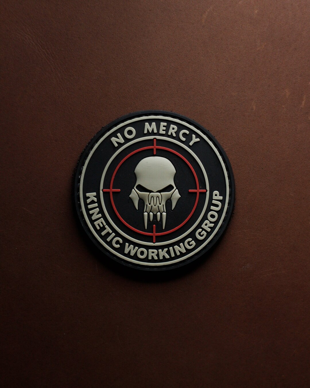 PVC Patch Tactical Morale Patch Velcro Patch No Mercy Kinetic - Etsy