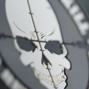 Patch PVC | One Shot Skull Tactical Morale Patch – Hook Backing - Etsy