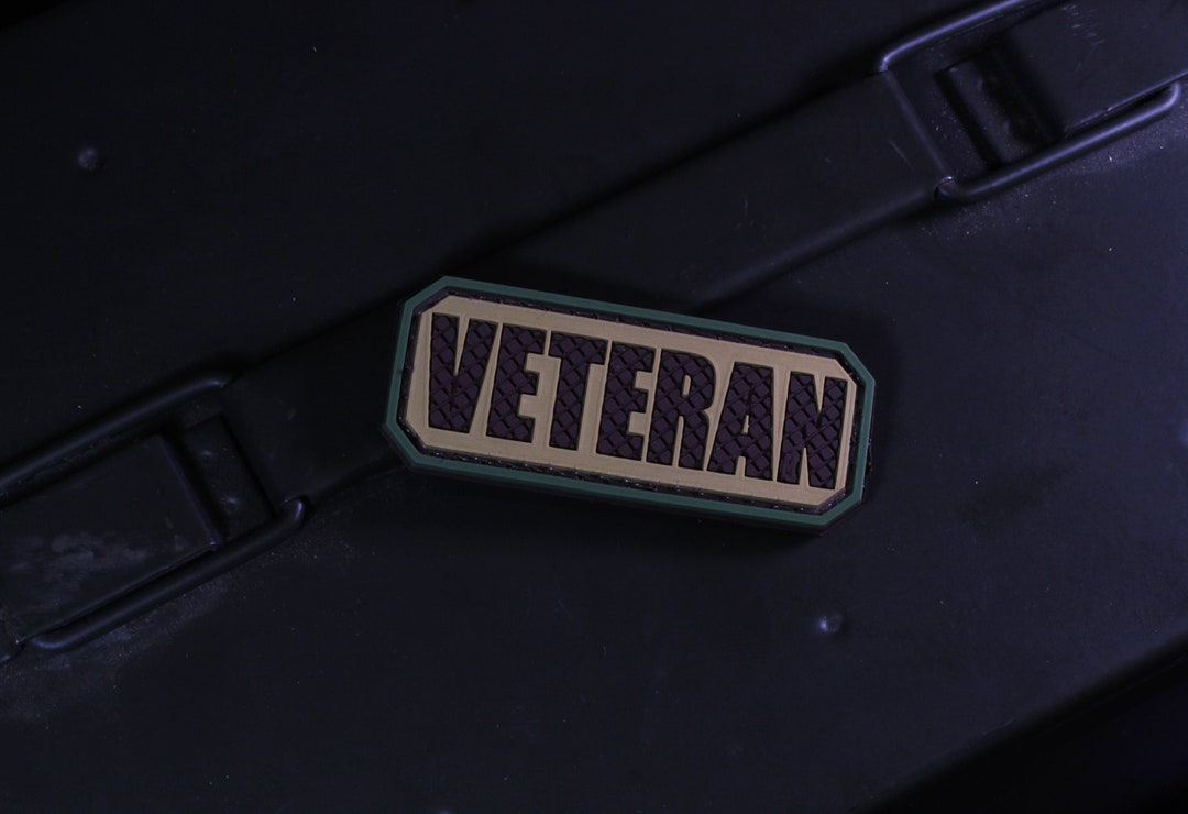 PVC Patch Tactical Morale Patch Velcro Patch Veteran - Etsy