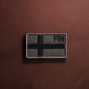 Embroidered Sweden/finland Flag Patch: Tactical Morale Patch - Etsy