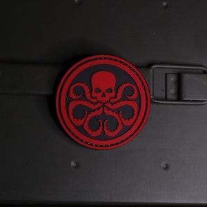 Skull Hydra PVC Patch | Mythic Tactical Emblem, Hook Backing - Etsy