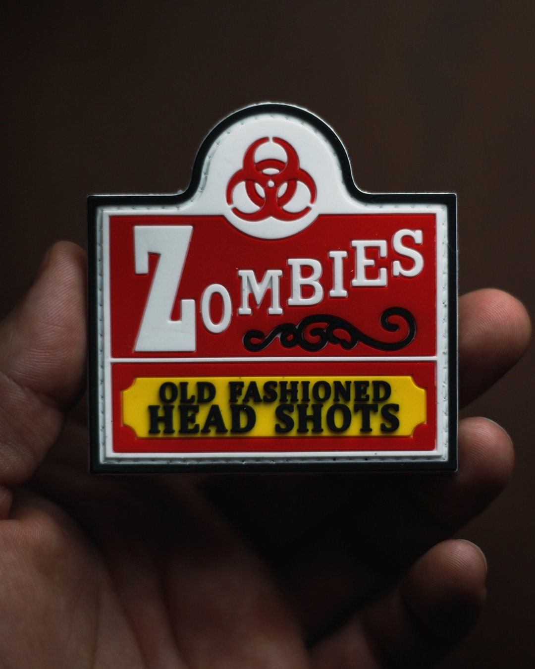 PVC Patch Tactical Morale Patch, Velcro Patch Zombies, Old Fashioned - Etsy