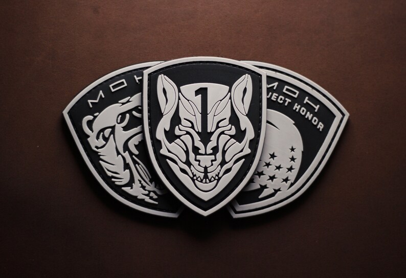 PVC Morale Patch Moh-style | Tactical Gear Accessory | Hook Backing - Etsy