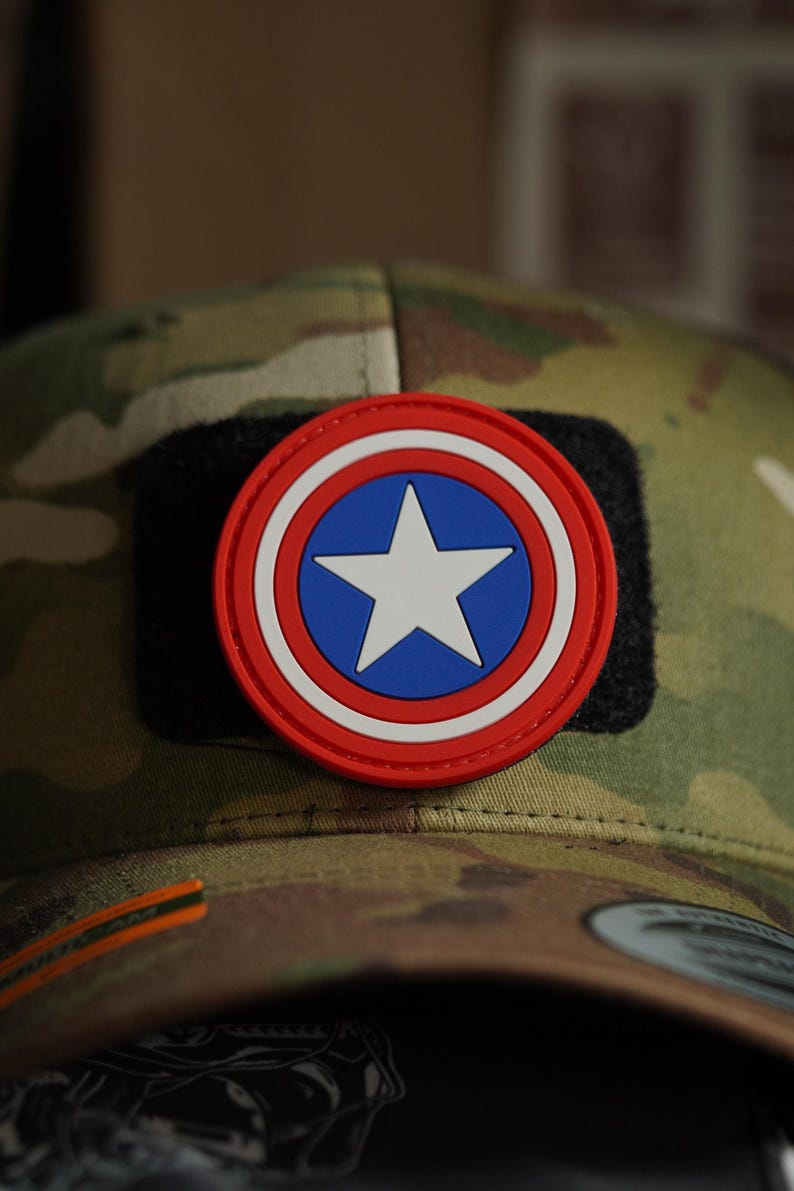 Shield PVC Morale Patch | Tactical Gear Accessory Patch | Hook Backing ...