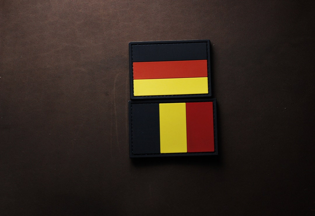 PVC Patch Morale Patch Flag, Germany, Belgium - Etsy