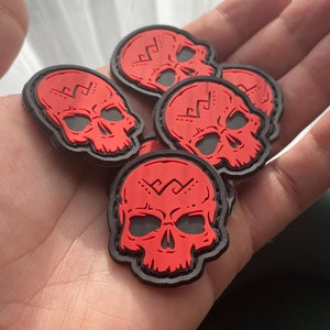 PVC Tactical Morale Patch Pagan Skull , 1,5 Inch Patch - Etsy