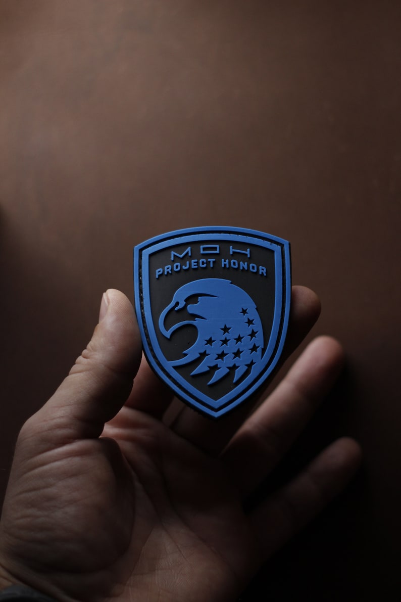 PVC Morale Patch Moh-style | Tactical Gear Accessory | Hook Backing - Etsy