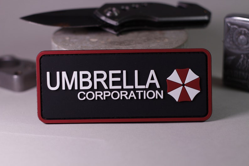 PVC Patch Tactical Morale Patch Velcro Patch Umbrella - Etsy