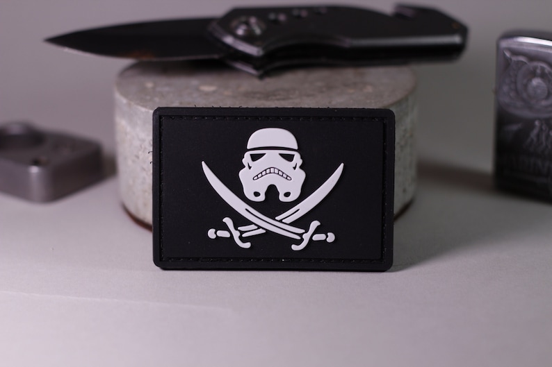 PVC Tactical Morale Patch Star Trooper - Etsy
