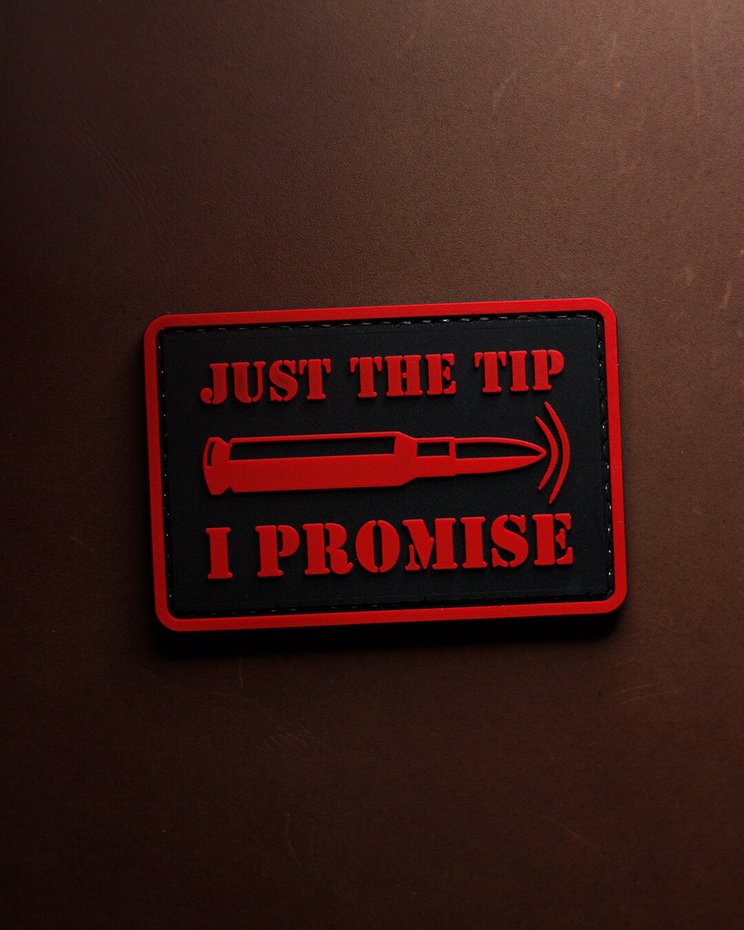 Just the Tip PVC Patch, Tactical Morale Patch Just the Tip - Etsy